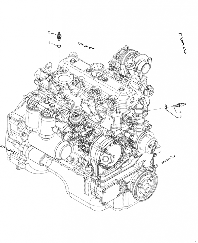84156838 SENSOR - Case spare part | 777parts.com