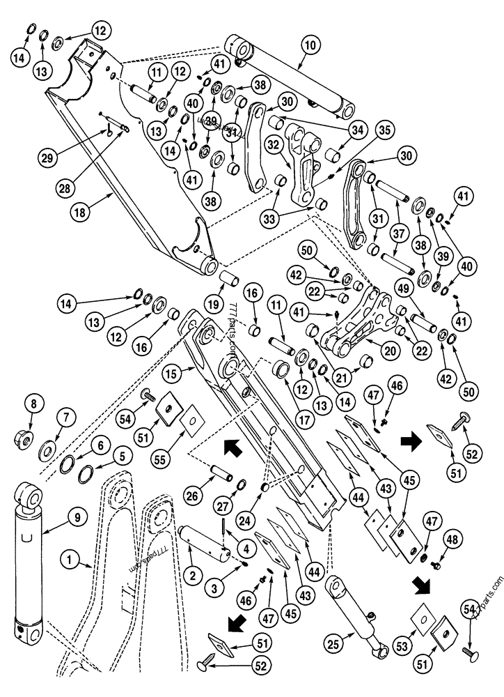 D143167 WASHER - Case spare part | 777parts.com