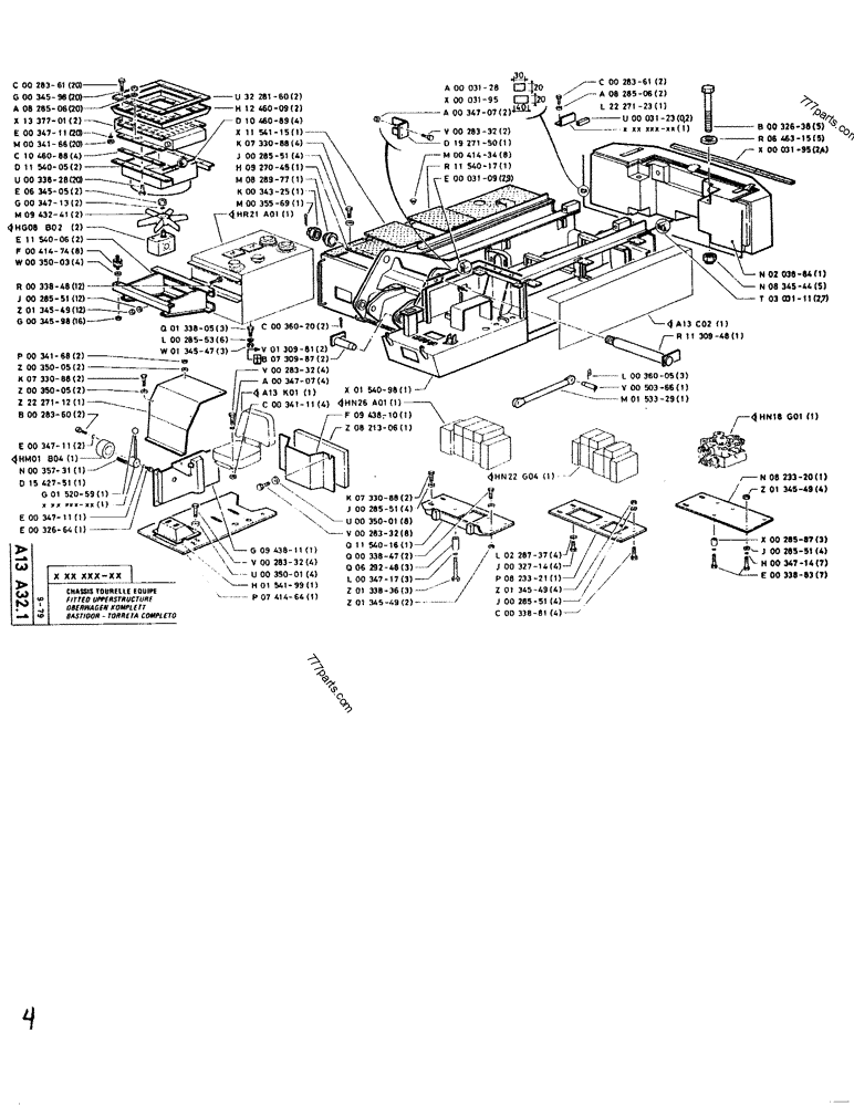 P36020 SPLIT PIN/SAFETY PIN - Case spare part | 777parts.com