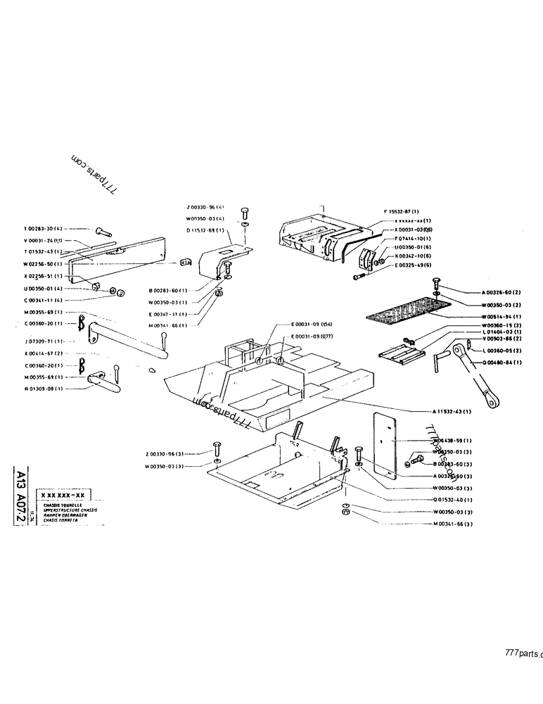 P36020 SPLIT PIN/SAFETY PIN - Case spare part | 777parts.com