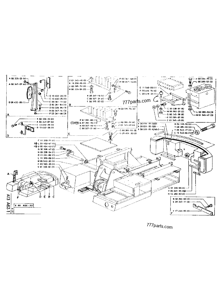 P36020 SPLIT PIN/SAFETY PIN - Case spare part | 777parts.com