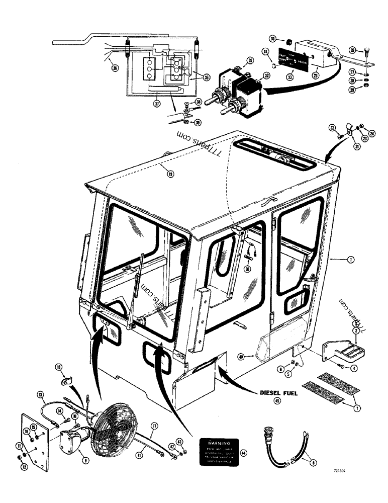 A55582 PAD - Case spare part | 777parts.com