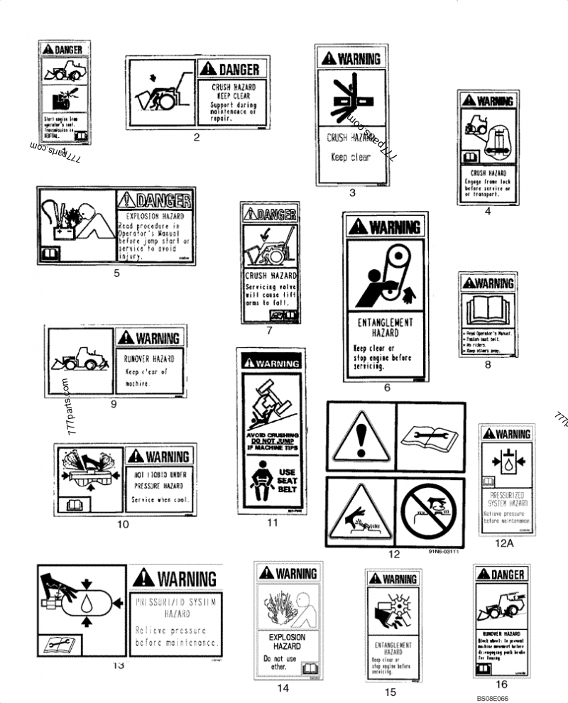 329047A1 DECAL - Case spare part | 777parts.com