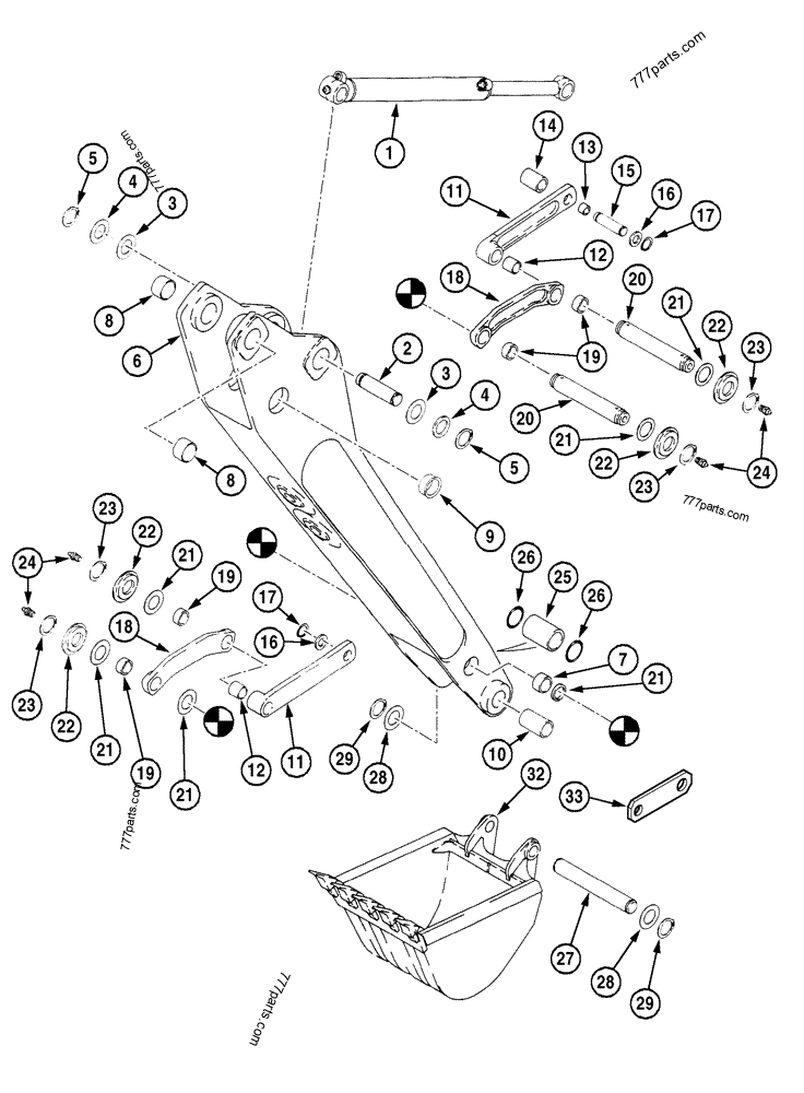 197946A1 DIPPER - Case spare part | 777parts.com