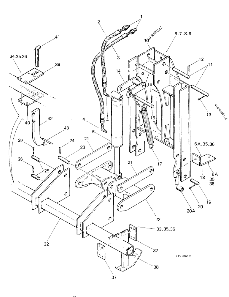T50222 PIN - Case spare part | 777parts.com