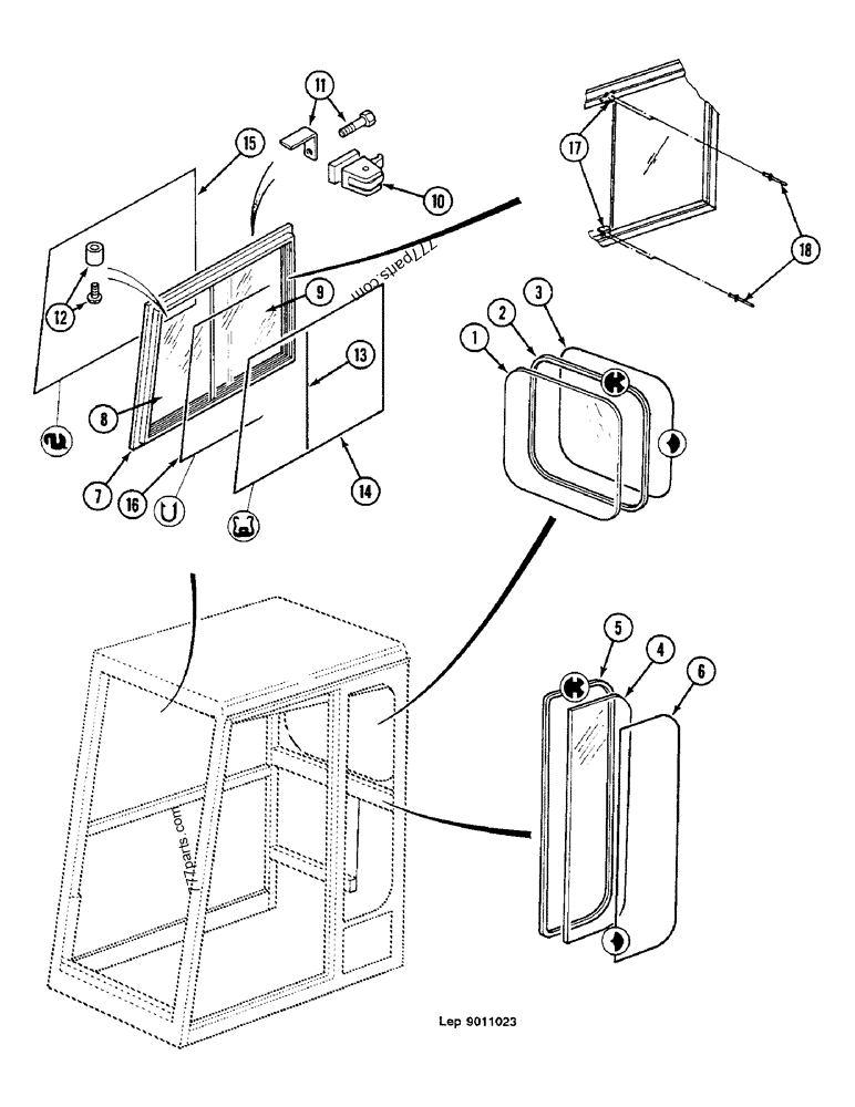G1303186 PROFILE - Case spare part | 777parts.com