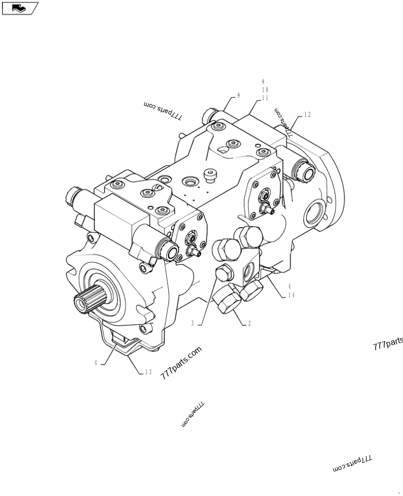 84356794 SENSOR - Case spare part | 777parts.com