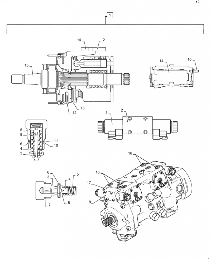 84356794 SENSOR - Case spare part | 777parts.com