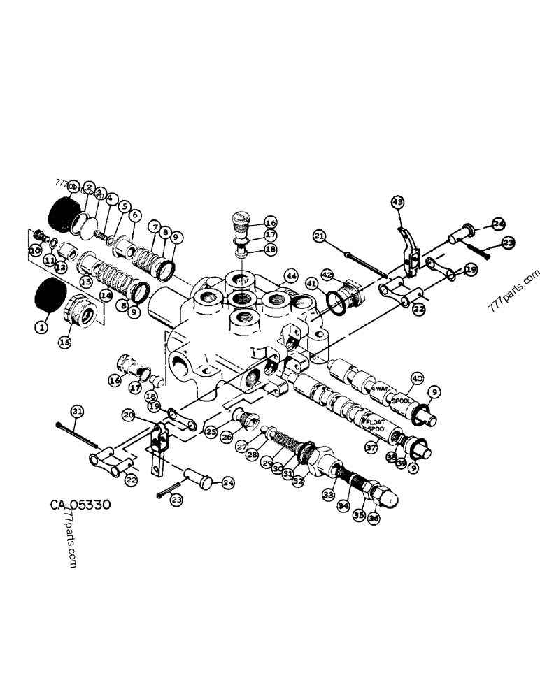 72496C1 SPRING - Case spare part | 777parts.com