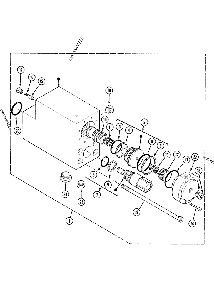 D3737457 PLUG - Case spare part | 777parts.com