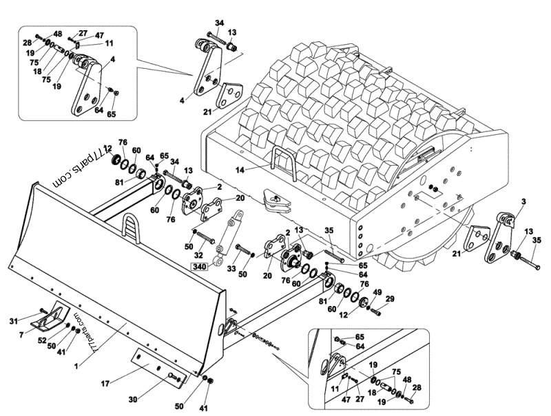 ND107959 SEAL - Case spare part | 777parts.com