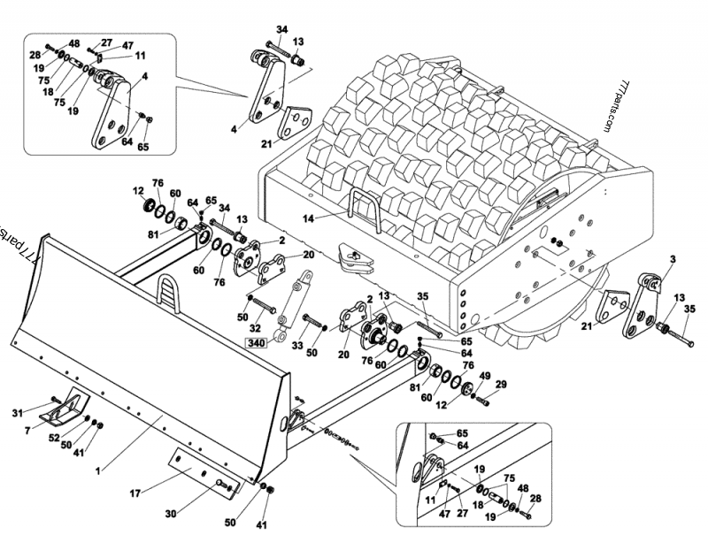 ND107959 SEAL - Case spare part | 777parts.com