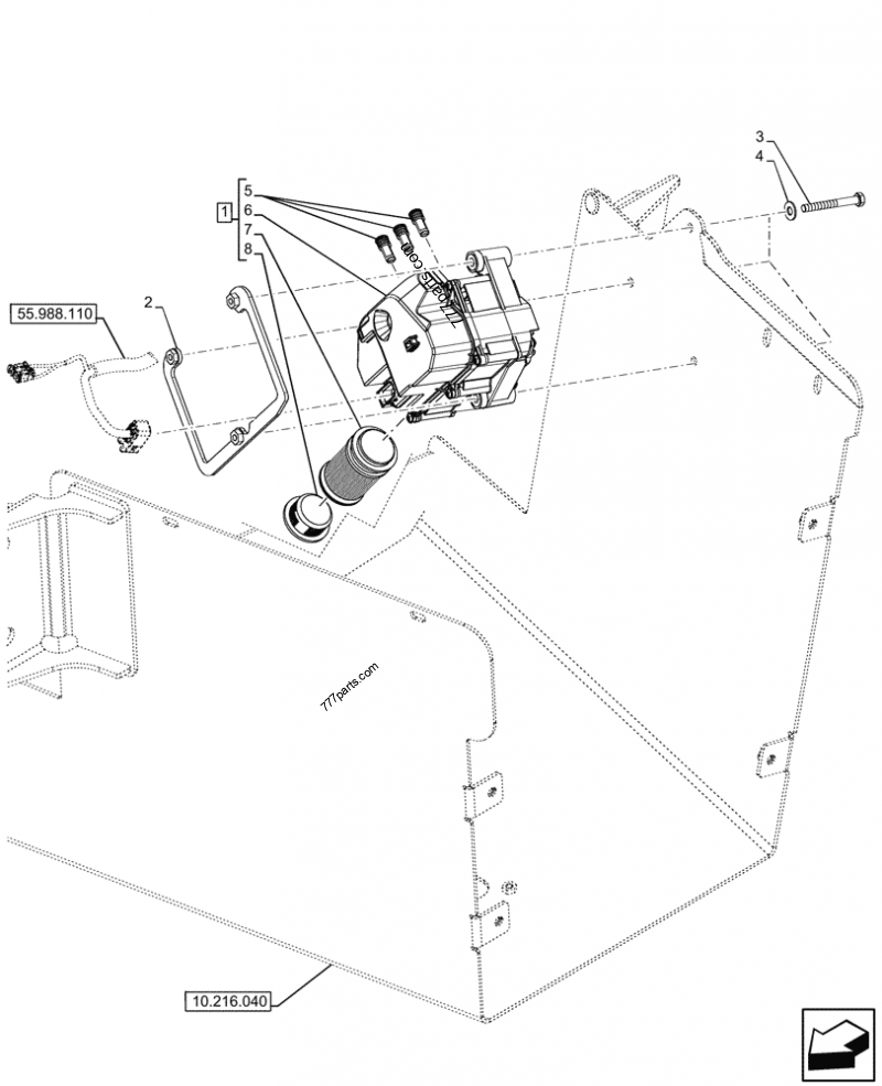 47750812 MODULE - Case spare part | 777parts.com