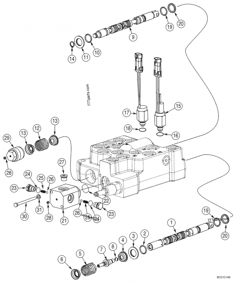 383472A1 DETENT - Case spare part | 777parts.com