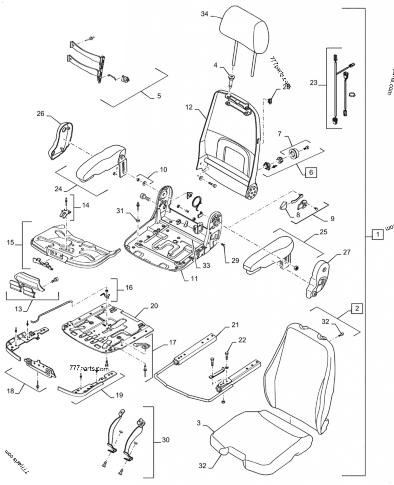 84280033 PAN - Case spare part | 777parts.com