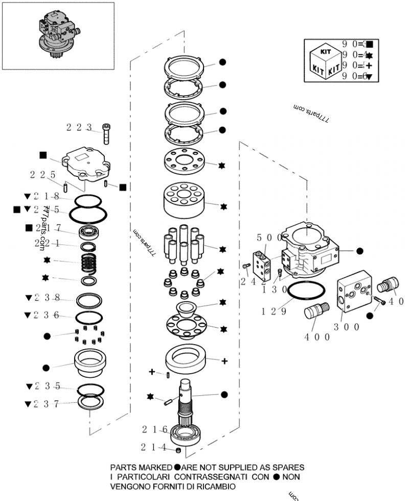 72283073 GASKET - Case spare part | 777parts.com