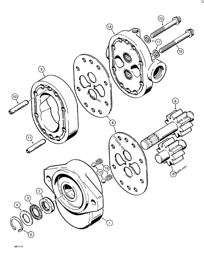 H263608 SEAL - Case spare part | 777parts.com