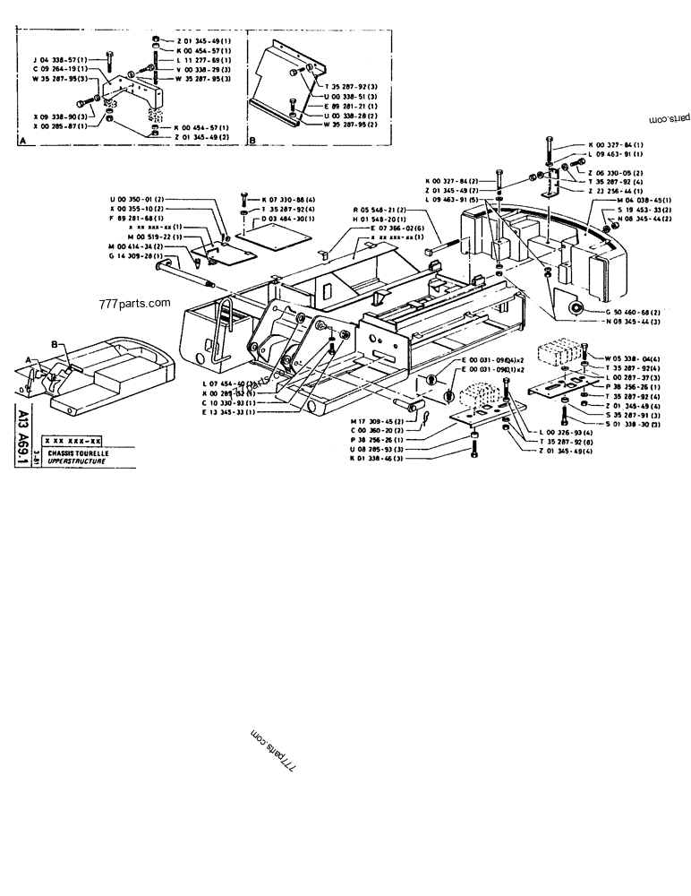 P433857 SCREW - Case spare part | 777parts.com