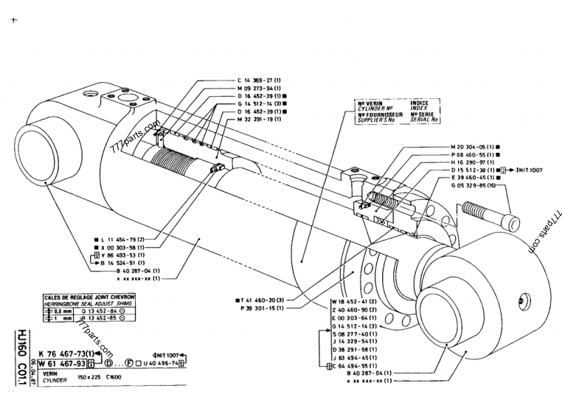 M3229119 PISTON - Case spare part | 777parts.com