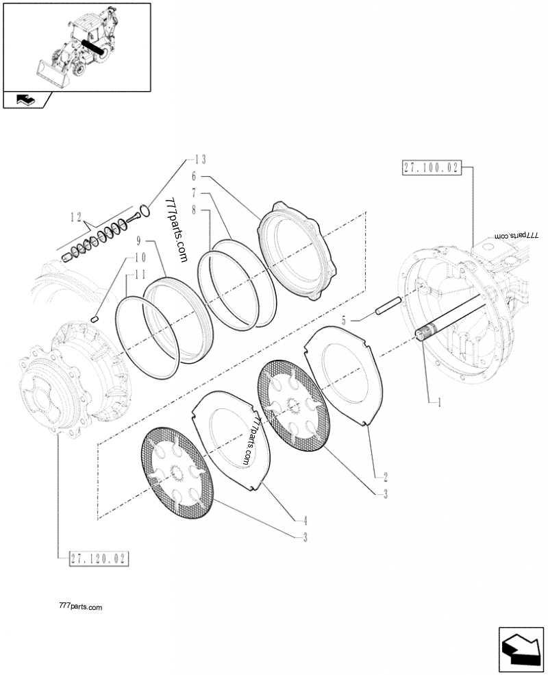 87708441 BRAKE ADJUSTER - Case spare part | 777parts.com