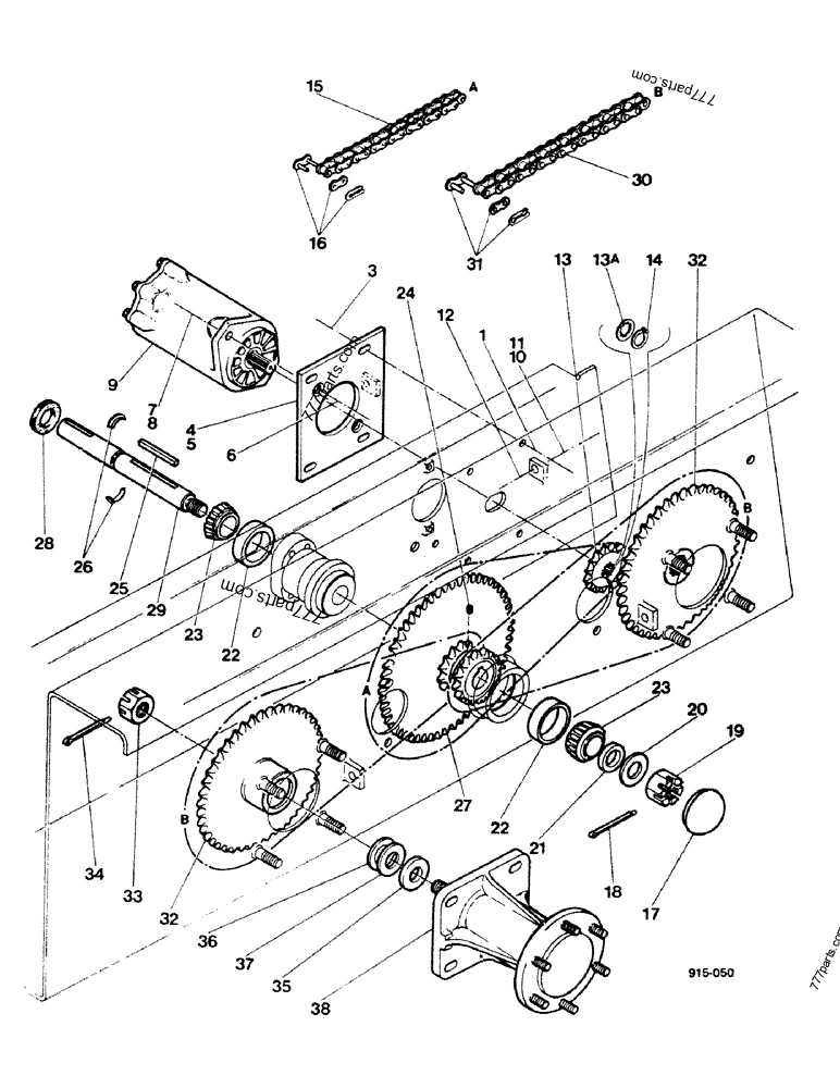 D65265 PLATE - Case spare part | 777parts.com