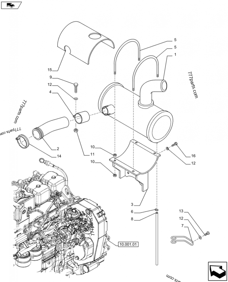 84534554 CLAMP,81.8mm - Case spare part | 777parts.com