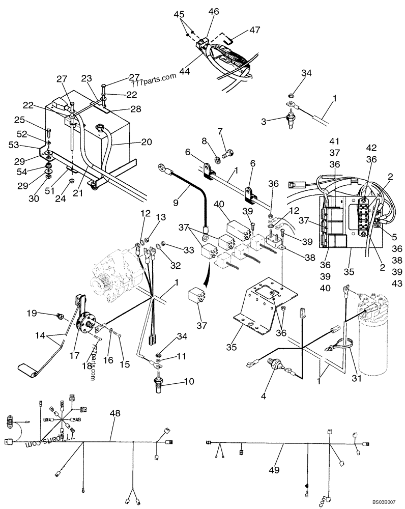1983238C1 SENSOR,1/2" - 14 - Case spare part | 777parts.com