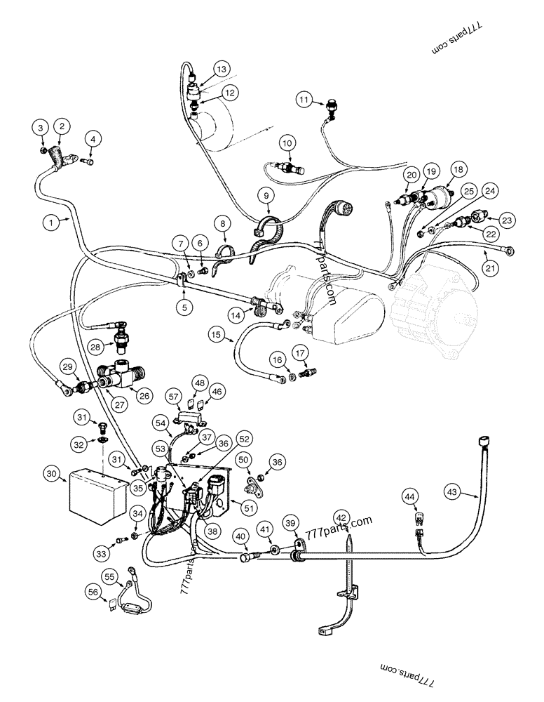 1983238C1 SENSOR,1/2" - 14 - Case spare part | 777parts.com