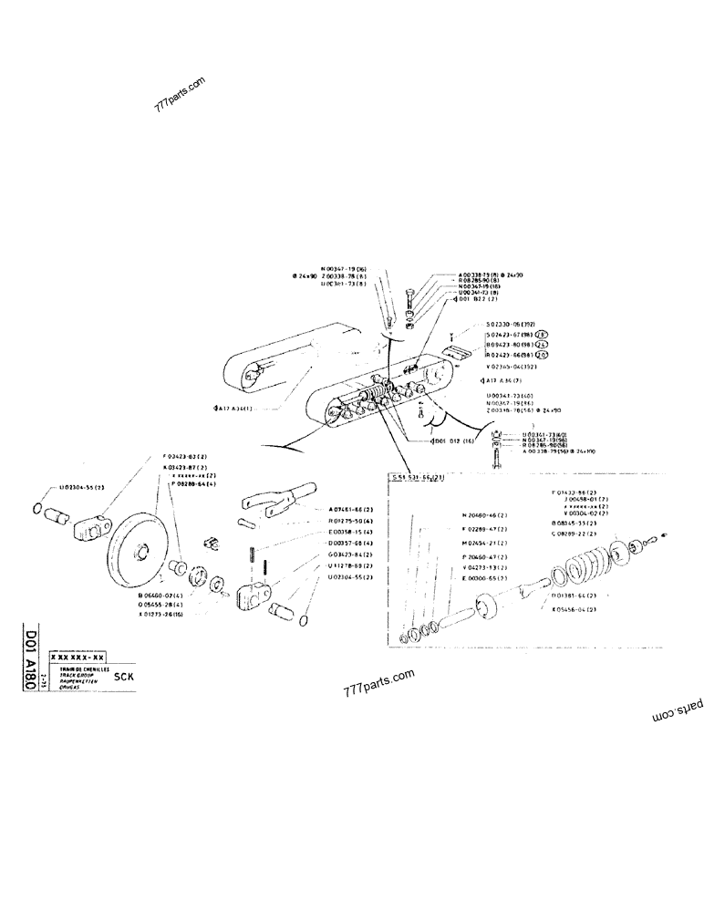 U230455 O-RING - Case spare part | 777parts.com