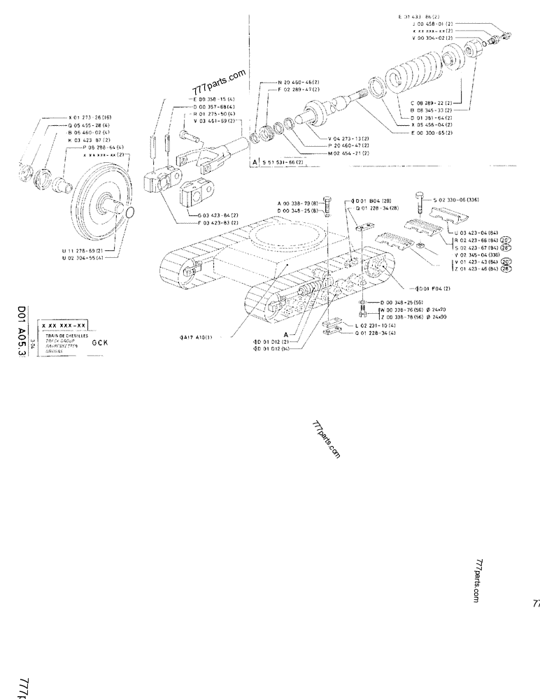 U230455 O-RING - Case spare part | 777parts.com