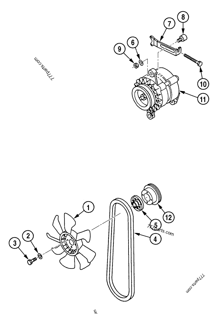 288811A1 FAN - Case spare part | 777parts.com