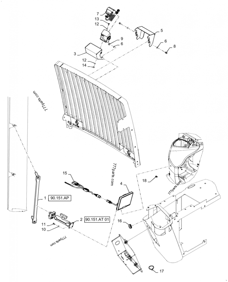 47405023 COVER - Case spare part | 777parts.com