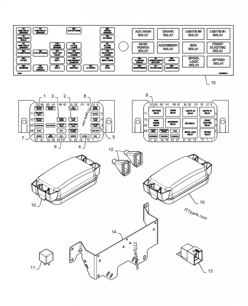 47530554 COVER - Case spare part | 777parts.com