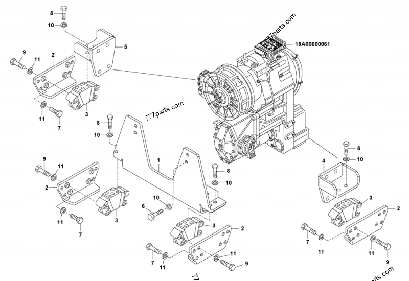89500414846 SUPPORT - Case spare part | 777parts.com
