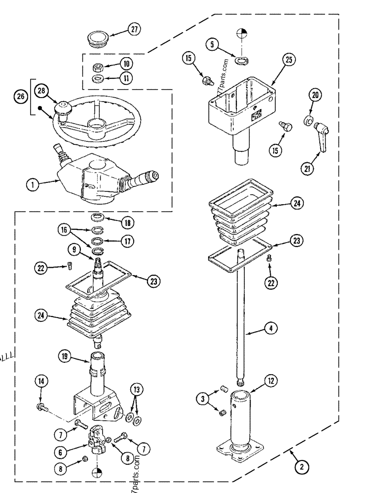 W1682102 SCREW - Case spare part | 777parts.com