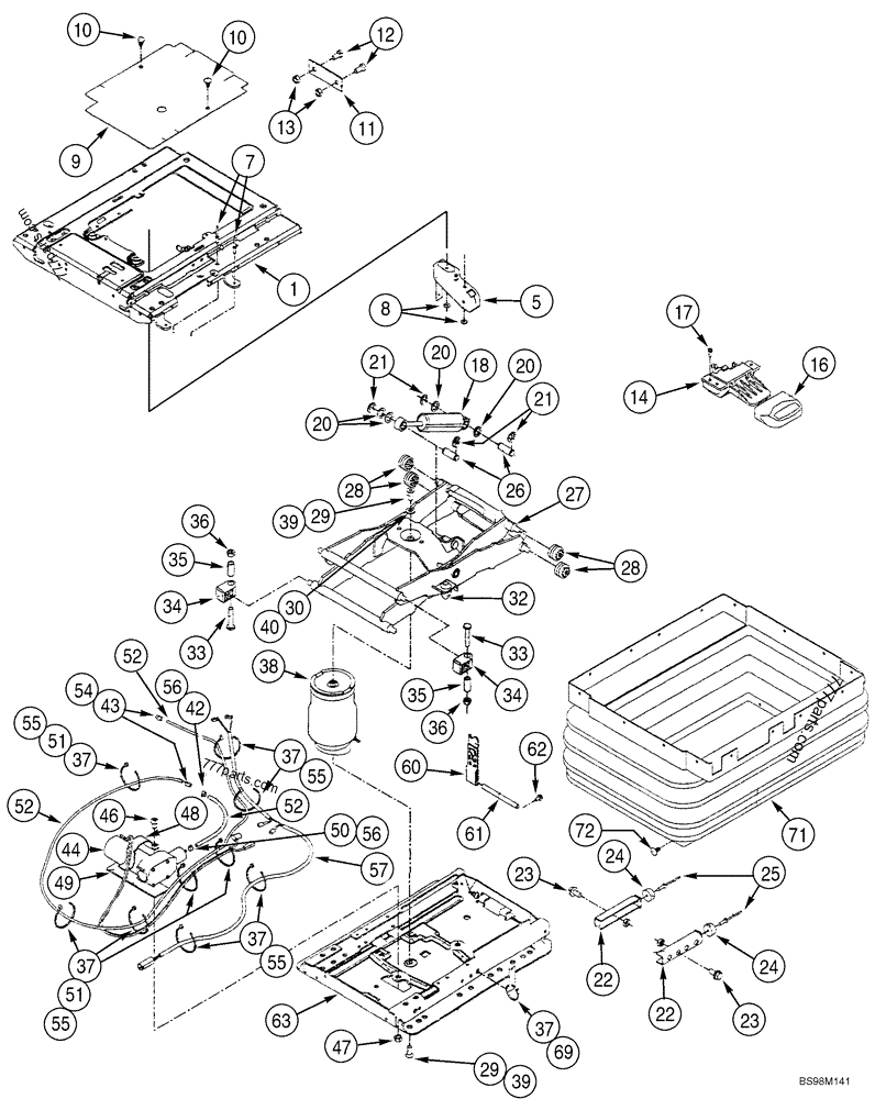 398143A1 CABLE - Case spare part | 777parts.com