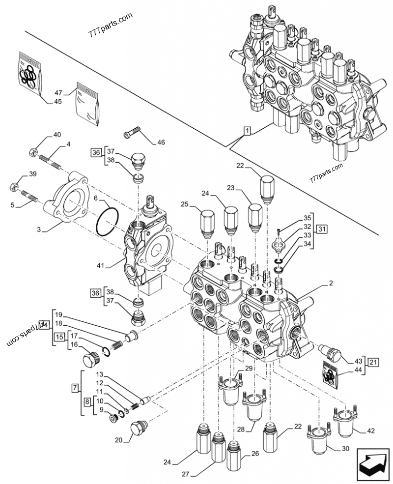 84276557 SERVICE KIT - Case spare part | 777parts.com