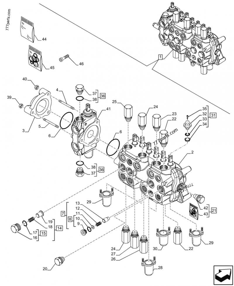 84276557 SERVICE KIT - Case spare part | 777parts.com