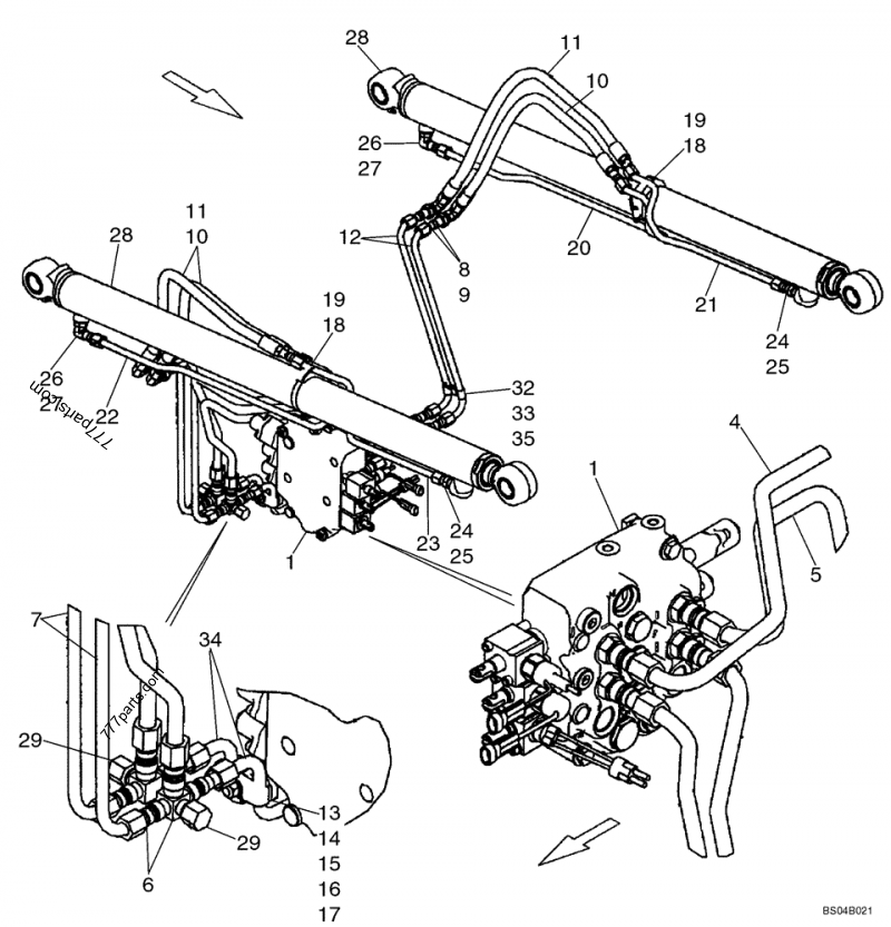 87527172 VALVE - Case spare part | 777parts.com