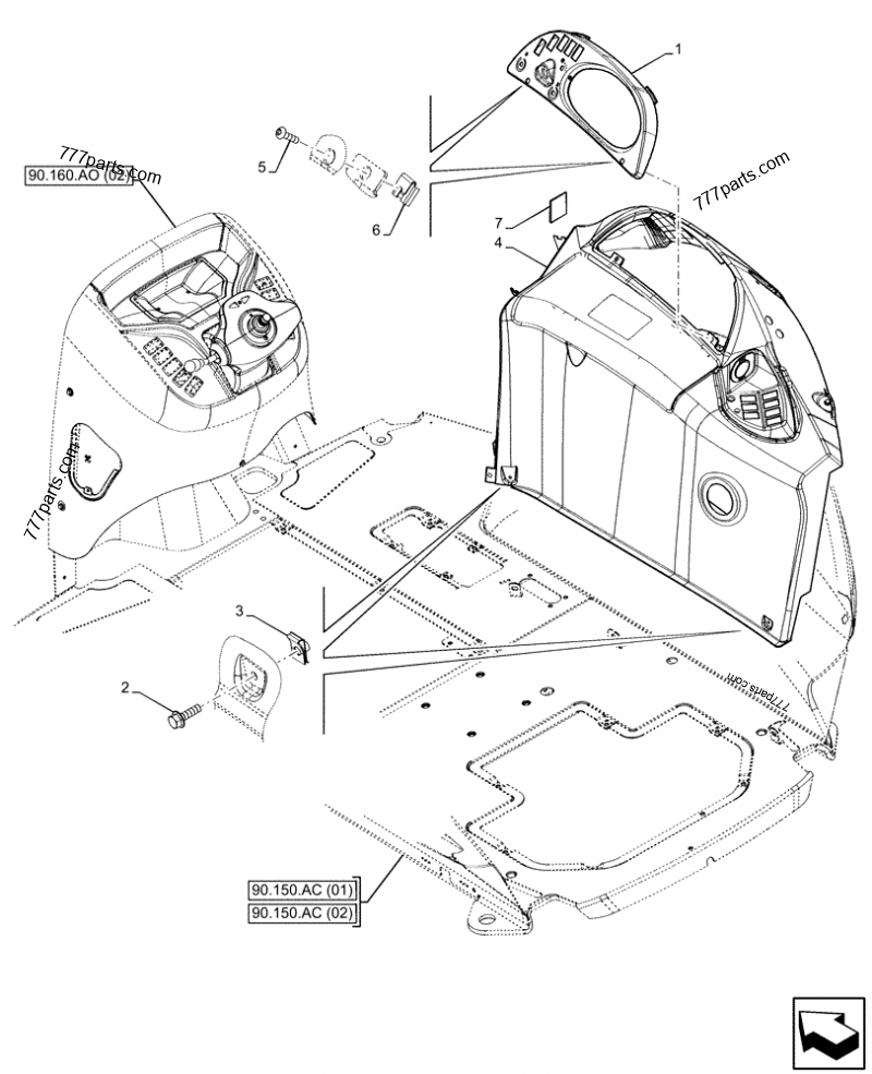 390258A1 INSERT - Case spare part | 777parts.com