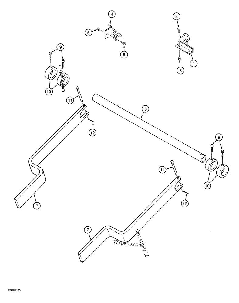 H350363 PIPE - Case spare part | 777parts.com
