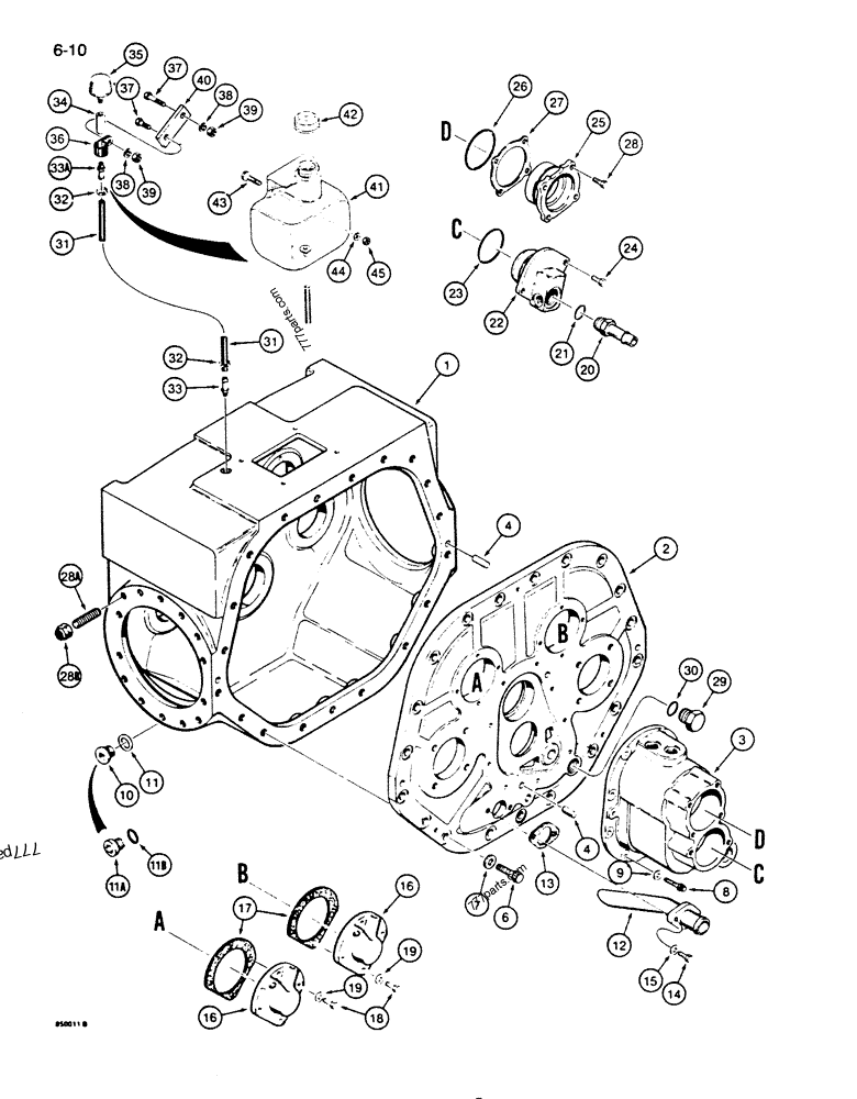 G107162 BLOCK - Case spare part | 777parts.com