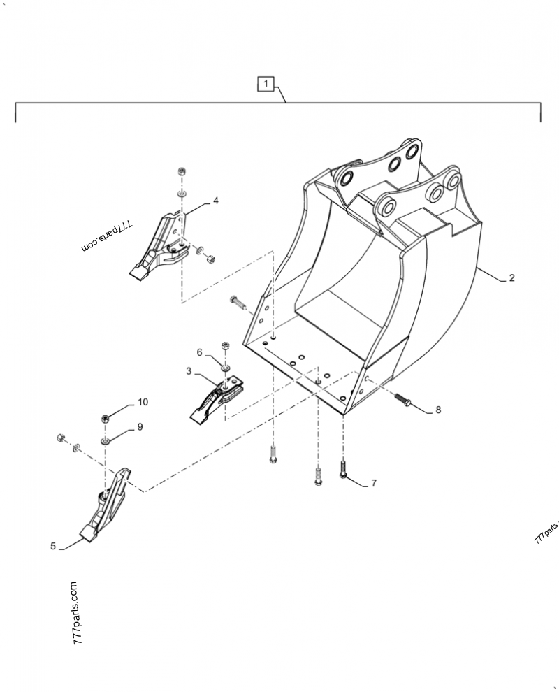 47792971 TOOTH - Case spare part | 777parts.com