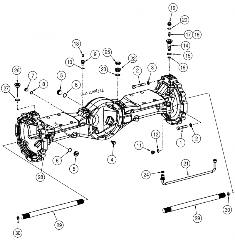 8603206 BOLT - Case spare part | 777parts.com