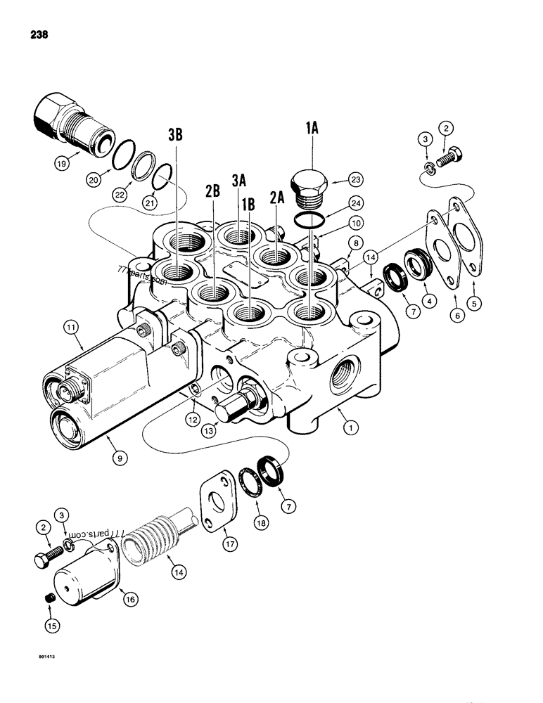 D82727 SEAL - Case spare part | 777parts.com