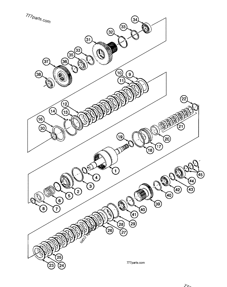 292426A1 BALL BEARING - Case spare part | 777parts.com