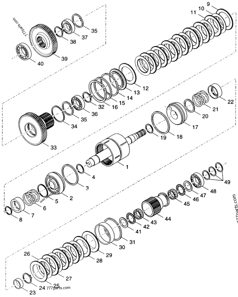 292426A1 BALL BEARING - Case spare part | 777parts.com