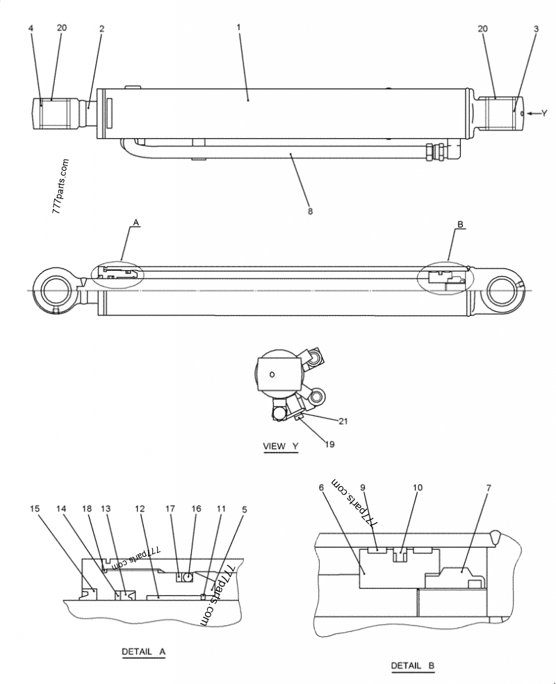 72284616 REPAIR KIT - Case spare part | 777parts.com