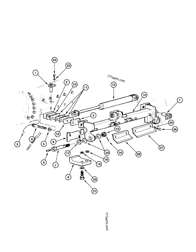 75248810 SPACER - Case spare part | 777parts.com