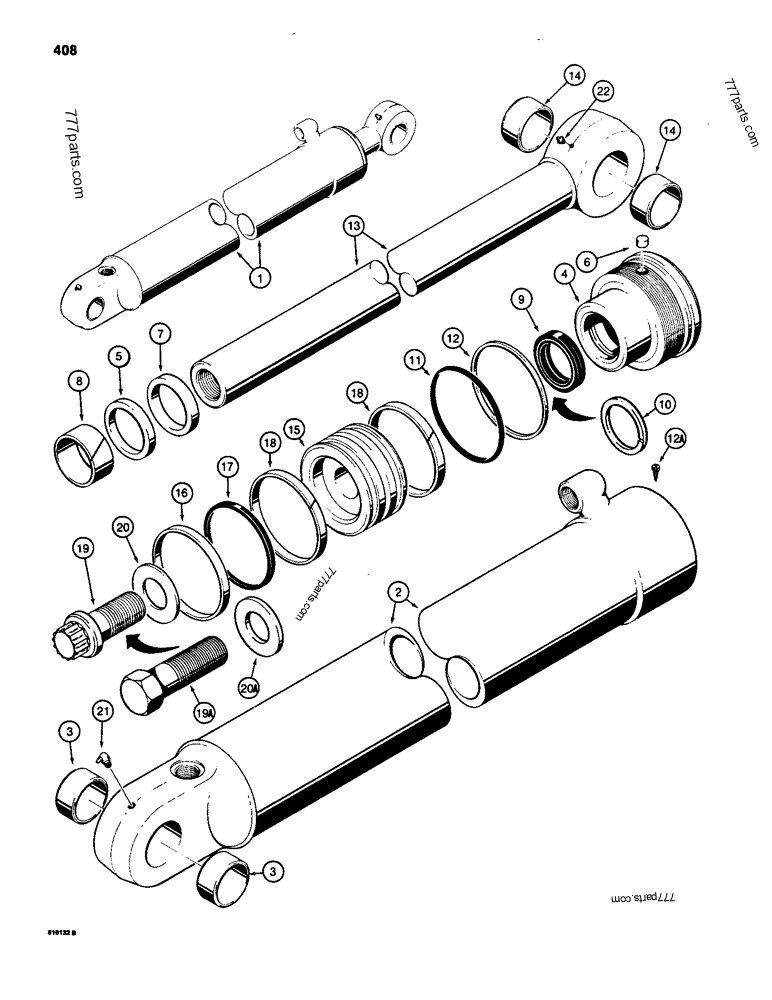 G105958 BOLT - Case spare part | 777parts.com